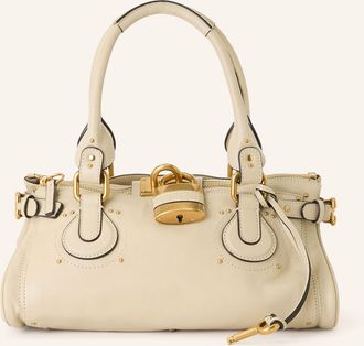 Chlo&eacute; Schultertasche Paddington weiss