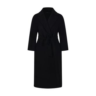 Max Mara Damen, M&auml;ntel, Schwarzk, MGr&ouml;&szlig;e