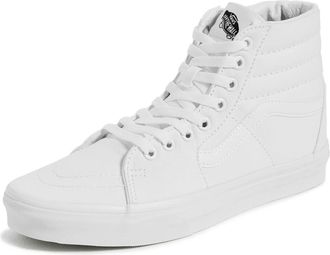 Vans Unisex-Erwachsene Hohe Sneakers, WeiÃY (True White W00), 44.5 EU Sk8-hi Canvas