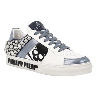 Philipp Plein Lo-Top Sneakers Skull - - Shoes - Damen - Wei&szlig; - 35 EU