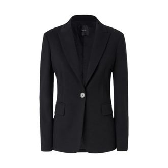 Pinko Stilvoller Blazer - - Jackets - Damen - Schwarzk - XS