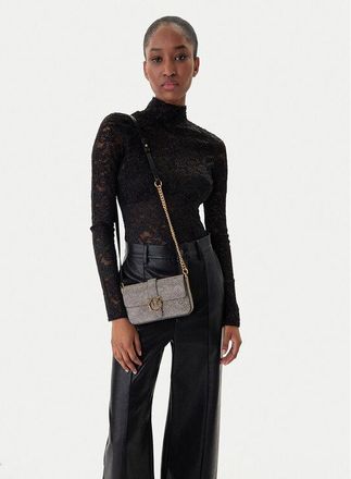 Pinko Handtasche Love One Slouchy Baby AI 25-26 PCPL 105353 105353 Goldfarben