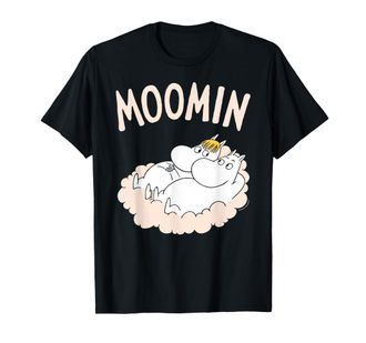 Moomin Moomintroll Snorkmaiden Entspannt sich zusammen T-Shirt