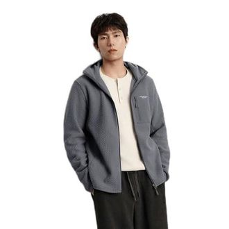 Generic NYSBH Veste dhiver en tricot polaire antistatique pour homme, Gris fer, XXL