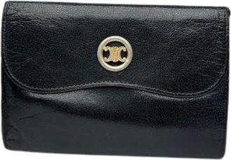 Celine Portefeuille Triomphe Pre-owned - Femme - Pre-owned - Noir - Taille: ONE Size