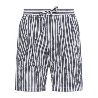 Dolce & Gabbana Homme, Shorts, Bleu, Taille: M Shorts &agrave; effet froiss&eacute;