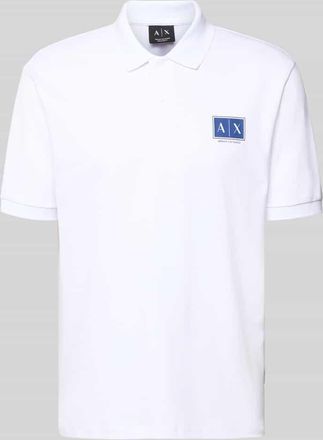 A|X Armani Exchange Regular Fit Poloshirt mit Knopfleiste