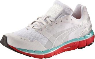 Puma Damen Faas 500 WNs V2 Laufschuhe, Weiß Blanc 01white Hibiscus Curacao, 40 EU