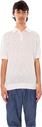 Daniele Fiesoli Homme, Tops, Blanc, Taille: M Polo Chemises