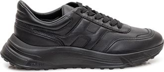 Hogan Herren, Schuhe, Schwarzk, 44 EUGr&ouml;&szlig;e