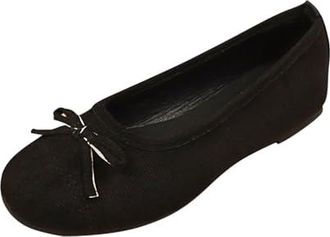 Generic Chaussures &agrave; enfiler pour femme avec noeud - Style d&eacute;contract&eacute; - Couleur unie - &Eacute;l&eacute;gantes - L&eacute;g&egrave;res - Confortables - Pour la marche, le travail, le bu