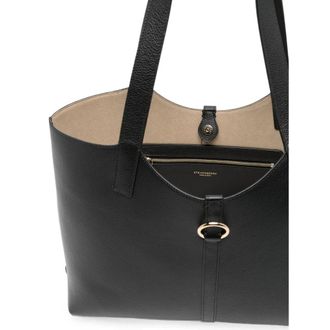 Strathberry Kite Tote Bag - Black