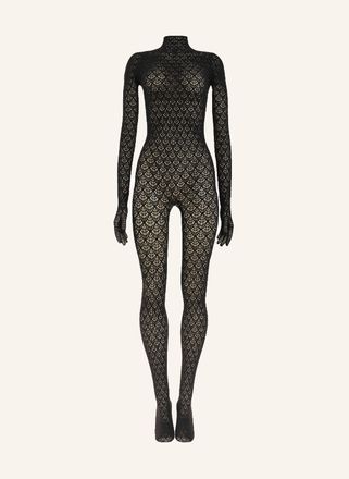 Wolford Hose Mermaid Net Catsuit schwarz