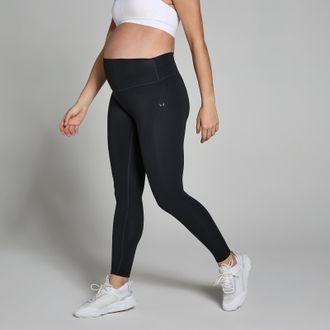 MyProtein Legging de maternit&eacute; taille mi-haute MP pour femmes - Noir - S