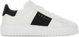 Hogan Homme, Chaussures, Blanc, Taille: 41 EU Baskets Blanches avec Cassetta Fascia