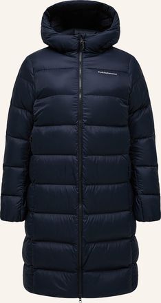Peak Performance Daunenmantel Frost schwarz