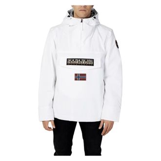 Napapijri Winter Pufferjacke Rainforest Kollektion - - Jackets - Herren - Wei&szlig; - 2XL