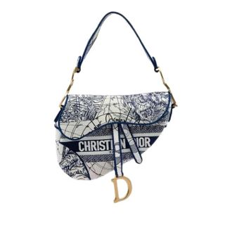 Dior Sac Saddle Pre-owned - Femme - Pre-owned - Bleu - Taille: ONE Size