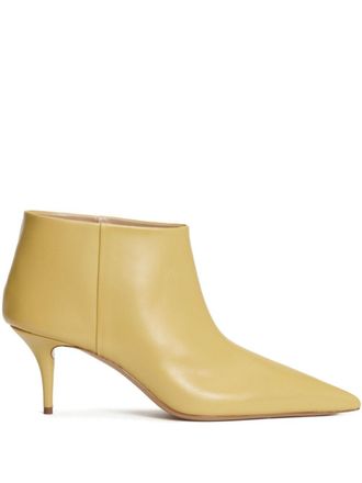 Fabiana Filippi bottines en cuir - Jaune