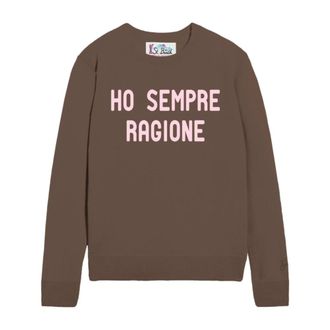 MC2 Saint Barth New Queen Sweatshirt - - Knitwear - Damen - Braun - S