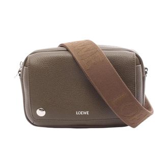 Loewe Pre-owned Vintage genarbtes Leder Umh&auml;ngetasche - - Pre-owned - Damen - Braun - ONE SIZE