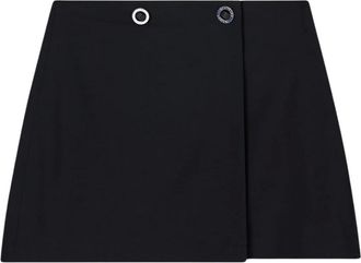 A|X Armani Exchange Mini-jupe asym&eacute;trique - Femme - Jupes - Noir - Taille: 34 FR