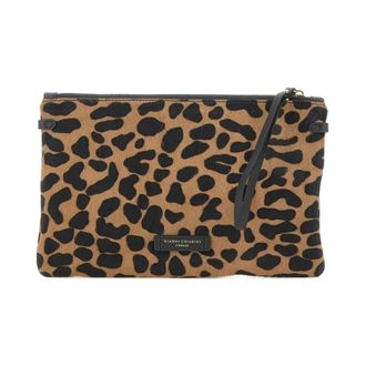 Gianni Chiarini Femme, Sacs, Brun, Taille: ONE Size Pochette Imprim&eacute; L&eacute;opard Style Hermy