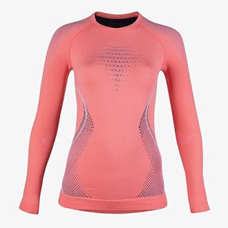 UYN U100009 EVOLUTYON UW LG_SL. T-Shirt Womens Corail/Anthracite/Aqua M