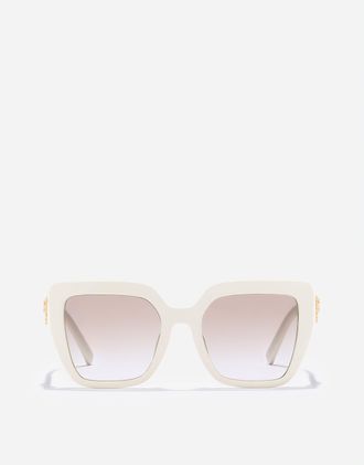 Dolce & Gabbana Devotion Sunglasses - Frau Neuheiten Weiss Onesize