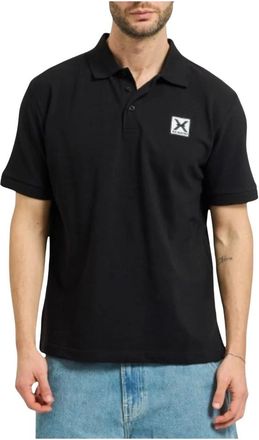 John Richmond Homme, Tops, Noir, Taille: XL Polo Chemises