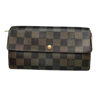 Louis Vuitton Portefeuille Vintage Pre-owned - Femme - Pre-owned - Brun - Taille: ONE Size