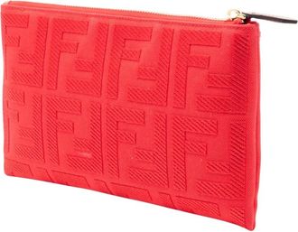 Fendi Pochette Pre-owned - Femme - Pre-owned - Rouge - Taille: ONE Size
