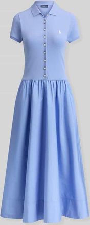 Polo Ralph Lauren Freizeitkleid aus Baumwoll-Mix mit Polokragen