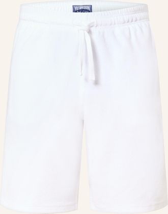 Vilebrequin Frotteeshorts Bolide Regular Fit weiss
