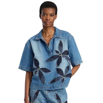 Munthe Damen, Blusen & Hemden, Blau, SGr&ouml;&szlig;e