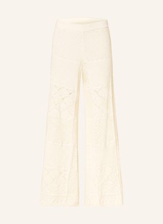 BA&SH Ba&Sh Strickhose Santy weiss