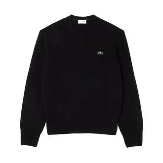 Lacoste Rundhals-Strickware - - Knitwear - Herren - Schwarzk - L
