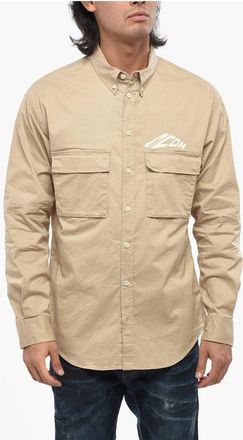 Dsquared2 Button-down ICON Shirt with Utility Pockets size 48