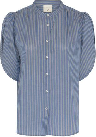 Julie Fagerholt - Heartmade Femme, Blouses et Chemises, Bleu, Taille: 40 FR Hm1299 Shirt