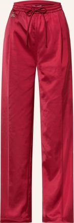 Gestuz Track Pants Bxgricky Aus Satin Mit Galonstreifen rot