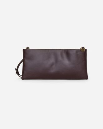Arket Schultertasche Aus Leder -Rot