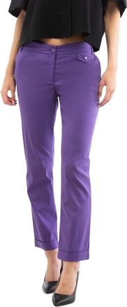 Patrizia Pepe Femme, Pantalons, Violet, Taille: 40 FR Pantalons