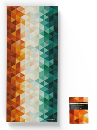 Woodsandwaves Strandtuch Kaleidoscope Orange