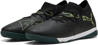 Puma Unisex Future 8 Match IT Fußballschuh, Black-Fizzy Light-Green Terrain, 40 EU, Puma Black Fizzy Light Green Terrain, 40.5 EU
