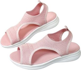 Generic Sandales Femme &eacute;t&eacute; Confortable Orthop&eacute;dique Bout Ouvert Chaussures Antid&eacute;rapant Respirantes D&eacute;Contract&eacute;Es Sandales de Plage Leger Boho Platform Sandal