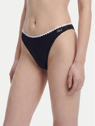Karl Lagerfeld Bikini-Unterteil B1W46020 Schwarz