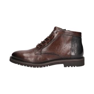 Bugatti Herren Schnürstiefel, Männer Stiefel, Wechselfußbett,Winterschuhe,uebergangsstiefel,uebergangsschuhe,Boots,Dunkelbraun (6110),43 EU / 8.5 UK