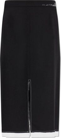 Marni Femme, Jupes, Noir, Taille: 36 FR Wool Skirt