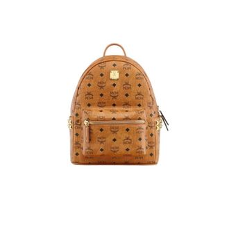 MCM Small Stark Backpack - - Bags - Damen - Braun - ONE SIZE