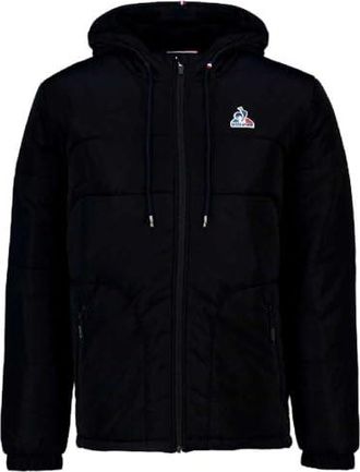 Le Coq Sportif 2520270 - ESS Doudoune Heavy, Noir, TTG